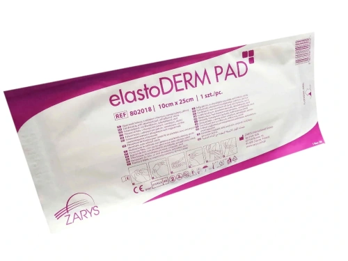elastoDERM PAD opatrunek foliowy z wkładem chłonnym 10x25 cm ...
